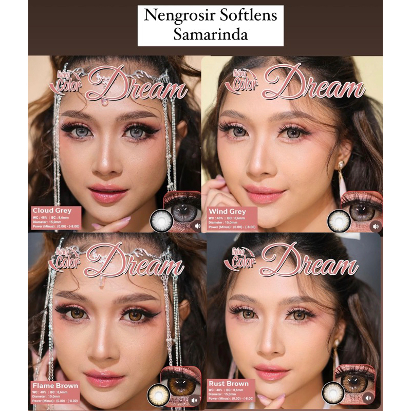 Jual NEW LAUNCHING SOFTLENS LIVING COLOR DREAM BY IRISLAB || NORMAL ...