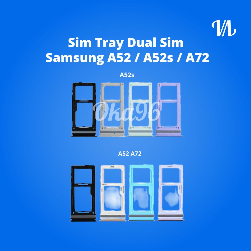 Jual Simtray Sim Tray Samsung A52 A52s A72 Dual Dim | Tempat Sim Card ...
