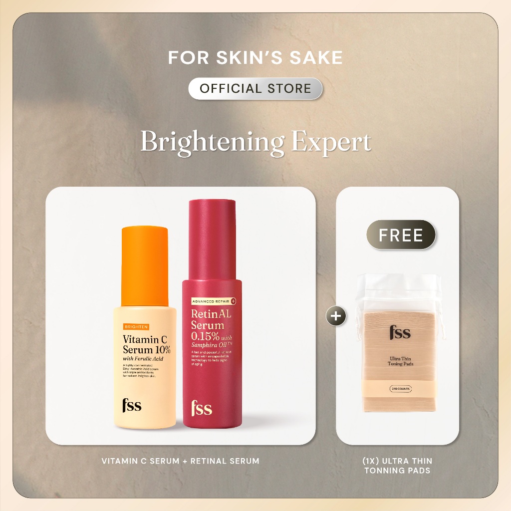 Jual For Skin's Sake FSS Bundle 2 in 1 Paket Hemat Treatment Skincare ...