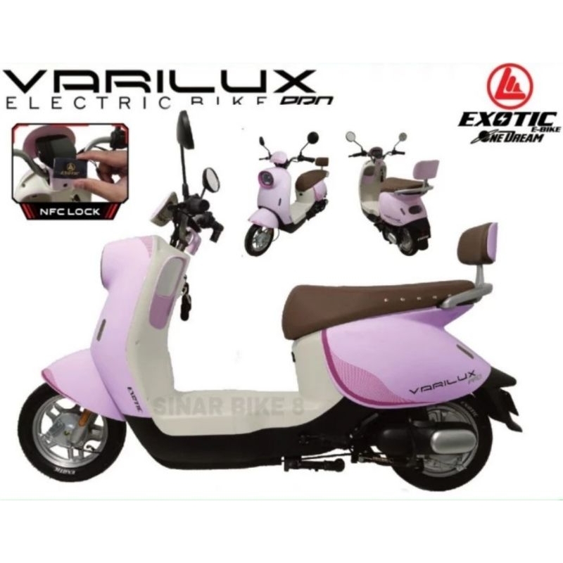 Jual Sepeda Listrik Exotic VARILUX PRO TERBARU 650 Watt | Shopee Indonesia
