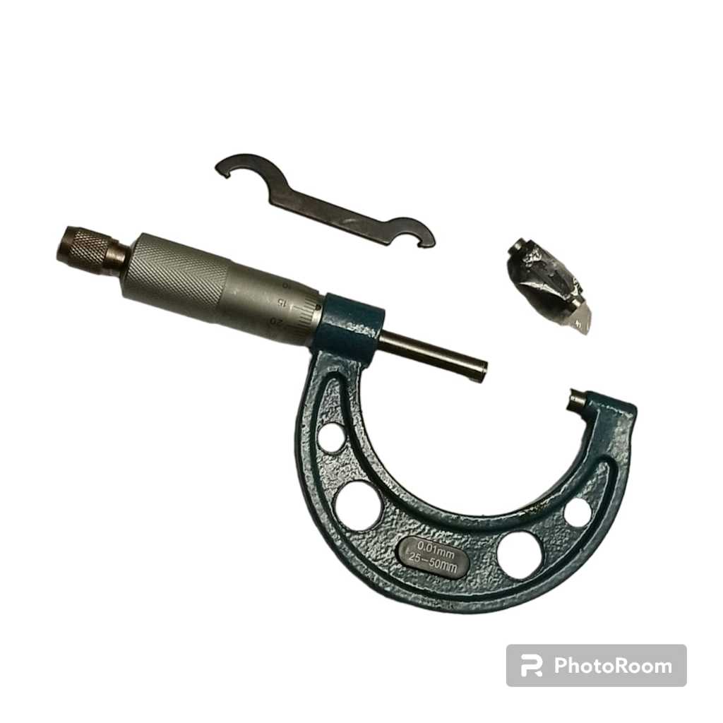 Jual Micrometer alat ukur ketebalan diameter luar 25 - 50 mm termurah ...