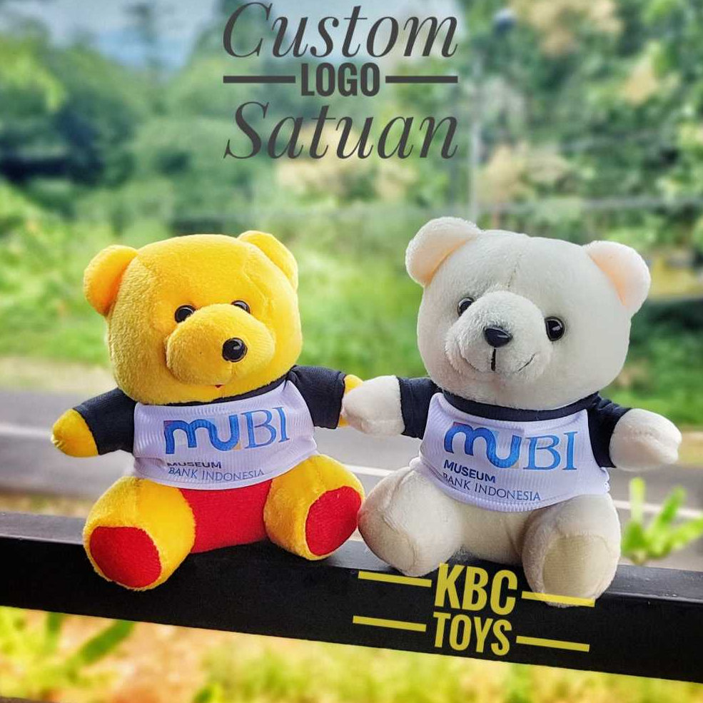 Jual Boneka Custom Nama 15cm All Charakter Boneka Beruang Custom Nama ...