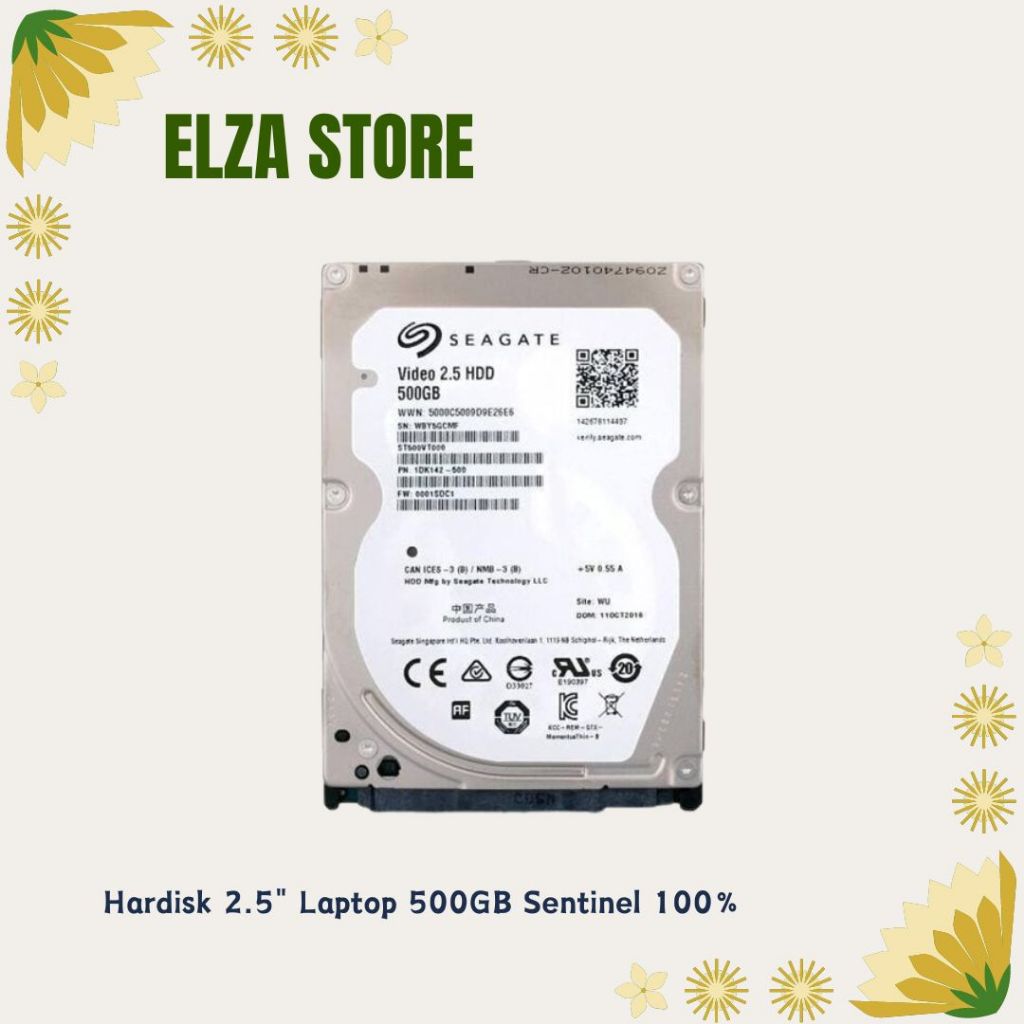 Jual Harddisk 2.5" Laptop 500GB Sentinel 100% HDD Hardisk | Shopee ...
