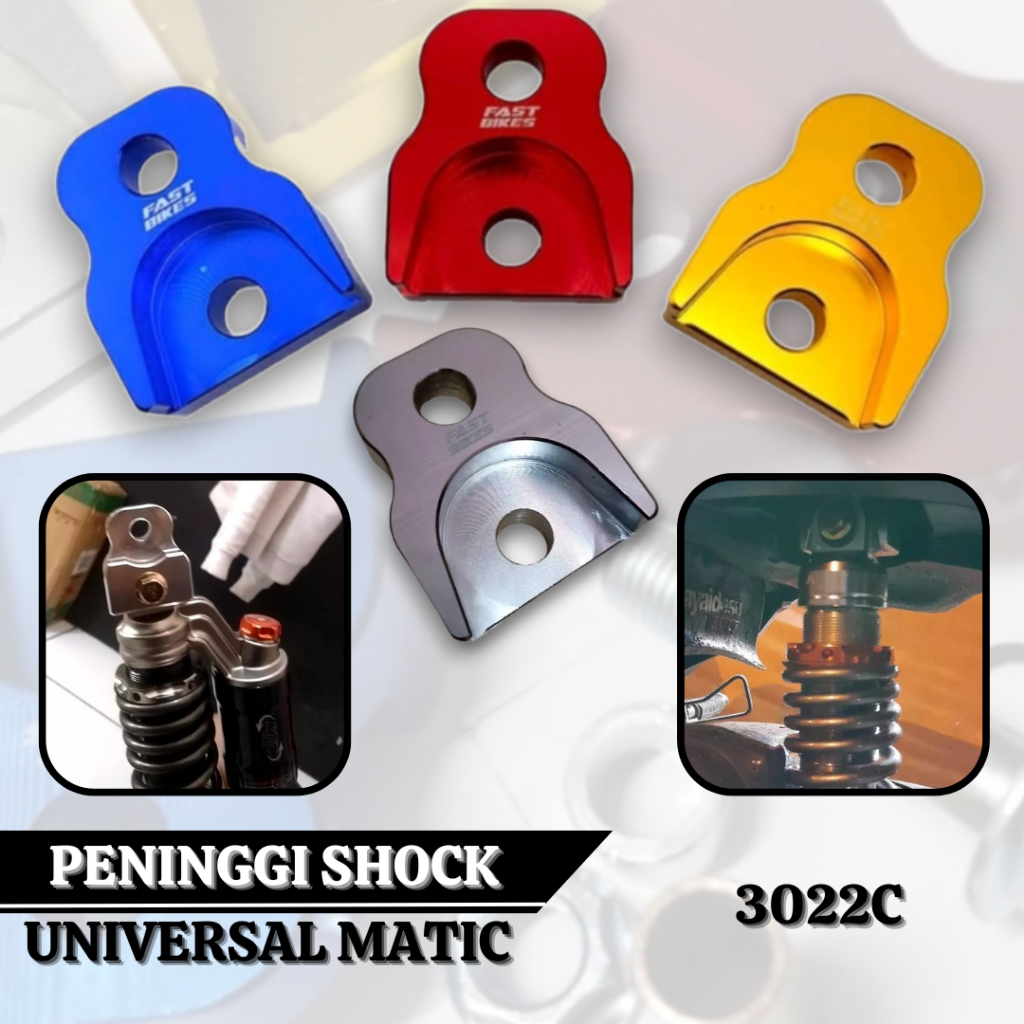 Jual Peninggi Shock Atas Untuk Motor Matic Universal Raiser ...