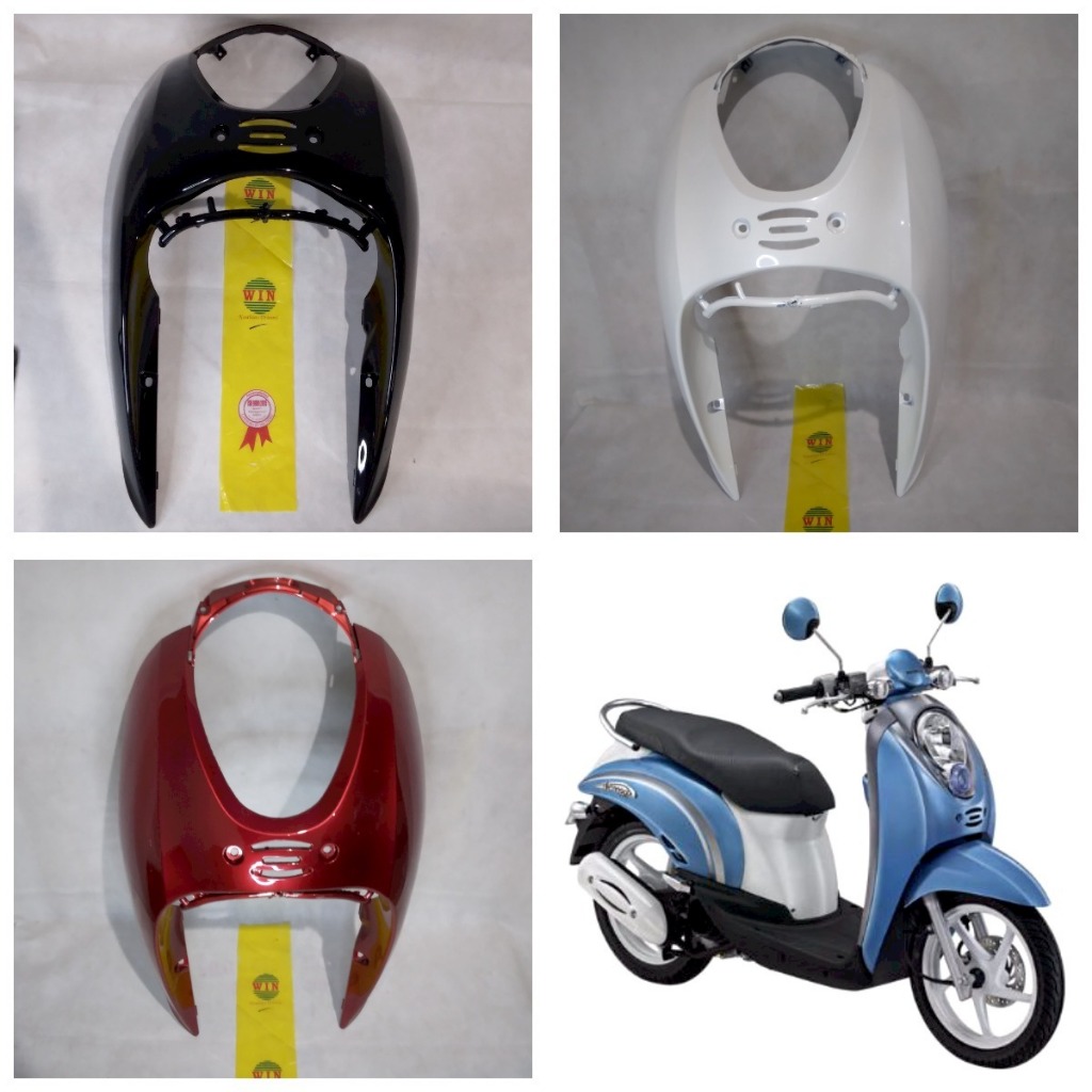 Jual Tameng Depan Scoopy Karbu 2010 2011 2012 2013 | front panel WIN ...