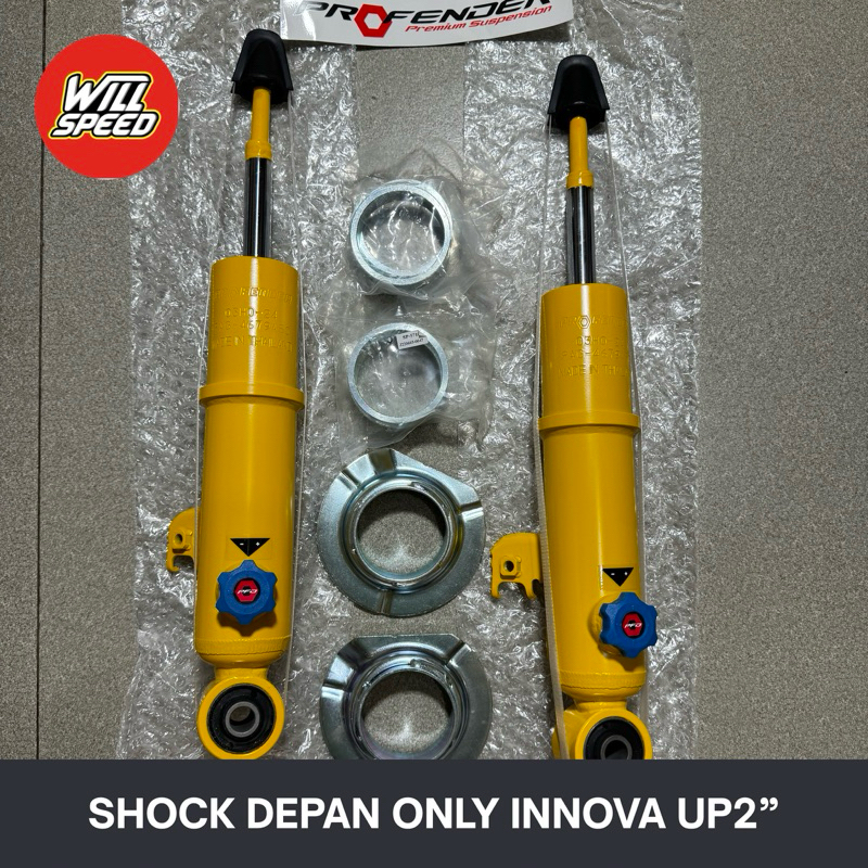 Jual SHOCK PROFENDER DEPAN ONLY LIFT UP 2” INNOVA OLD ATAU REBORN HILUX ...