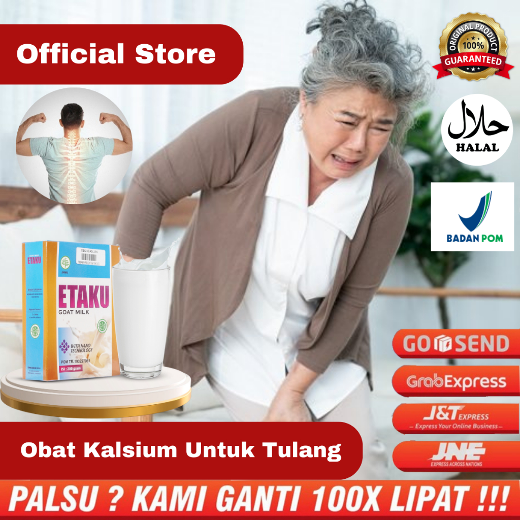 Jual Obat Kalsium Untuk Tulang, Susu Penyembuh Patah Tulang, Tulang ...