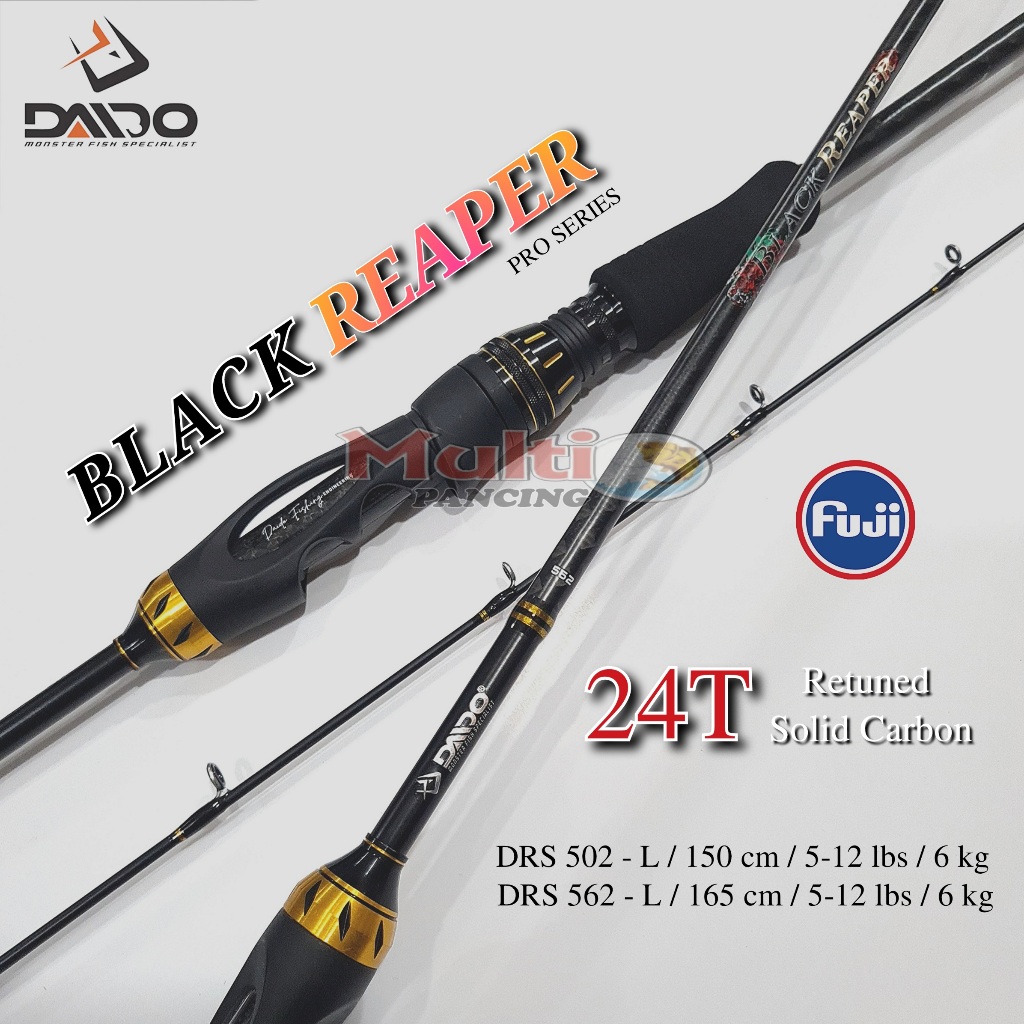 Jual joran daido BLACK REAPER ring fuji (10 ring) | Shopee Indonesia