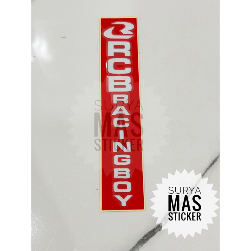 Jual stiker shock rcb racing boy motor | Shopee Indonesia