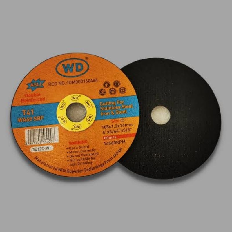 Jual Mata Gerinda Potong/Cutting Wheel WD 4inch 1pcs | Shopee Indonesia