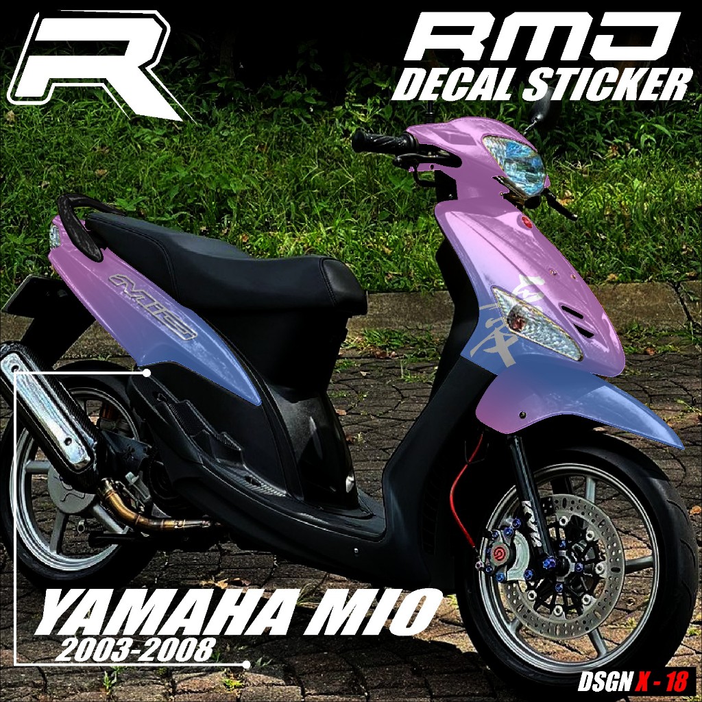 Jual (COD) Decal Sticker Yamaha Mio Sporty Mio Smile - Stiker Mio ...