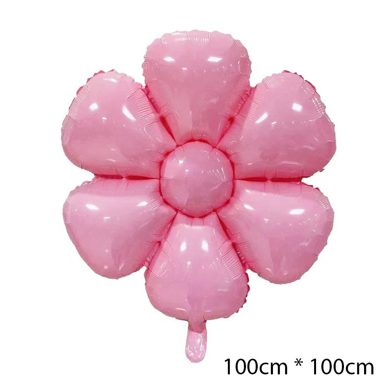 Jual Balon Foil Karakter Bunga Smile Sunflower Daisy Ukuran Jumbo ...