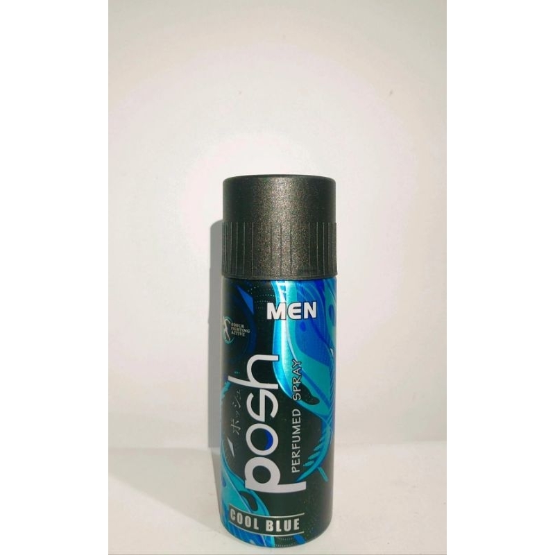 Jual POSH Spray Cologne Cool Blue 150ml | Parfum Pria | Shopee Indonesia
