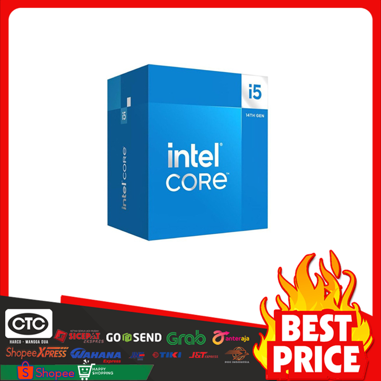 Jual Processor Intel Core i5-14400F Box Raptor Lake Socket LGA 1700 | Shopee Indonesia
