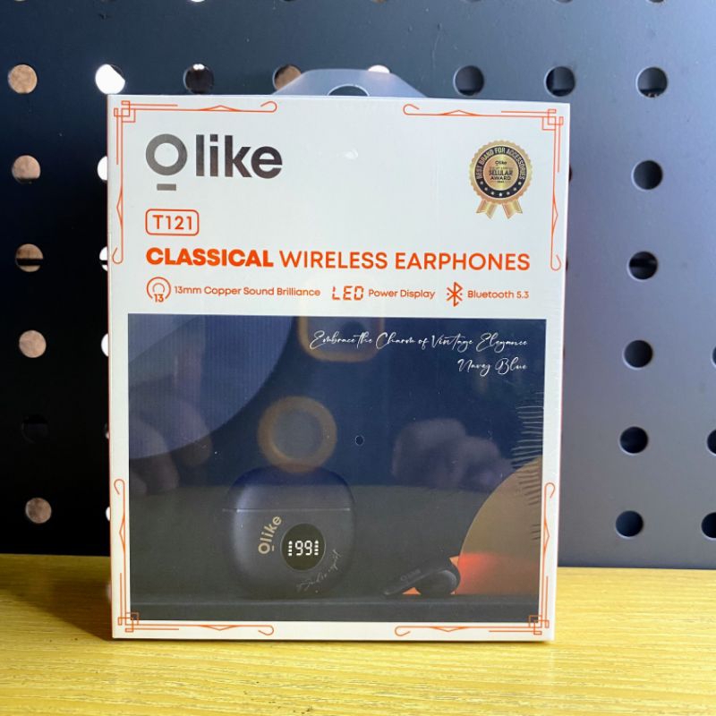 Jual Olike T121 Semi In-Ear Classical Bluetooth 5.3 TWS Led Display ...