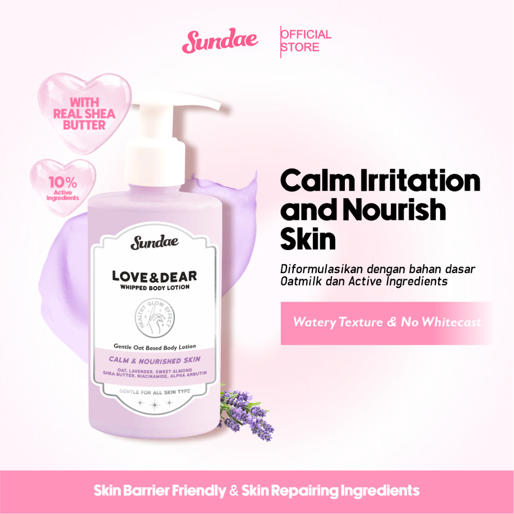 Jual Sundae Whipped Body Lotion - Love&Dear - Pelembab Badan 250gr ...