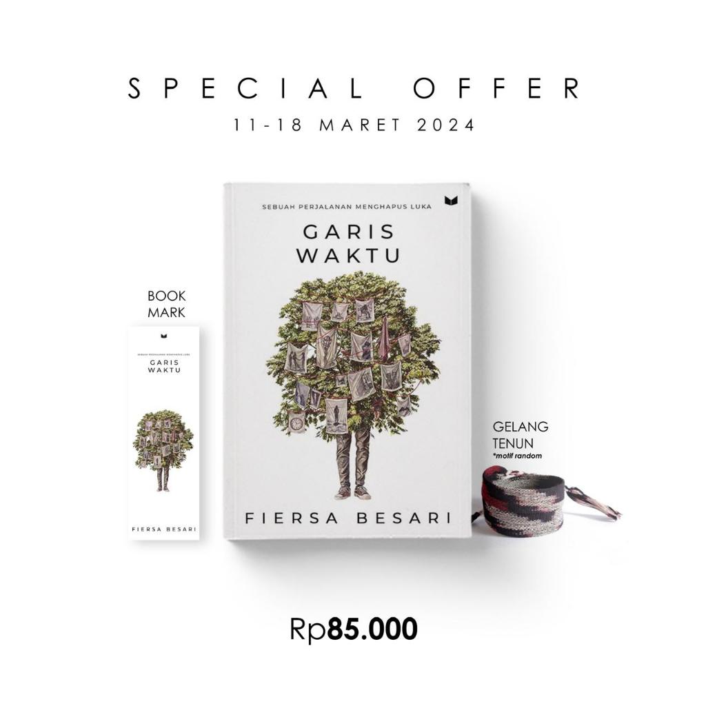 Jual PRE ORDER SPECIAL OFFER Buku Novel Garis Waktu Spesial Cover ...