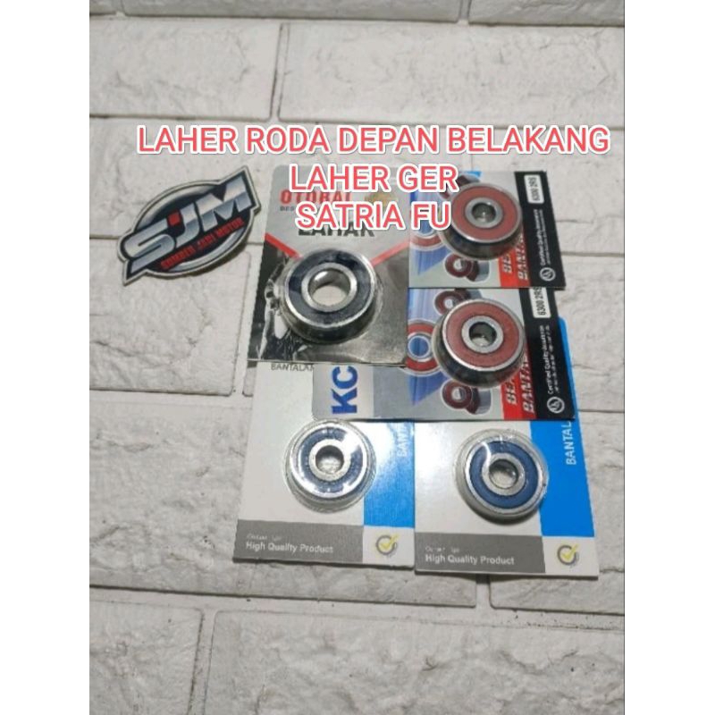 Jual Laher bearing roda depan belakang ger satria Fu 150 SET | Shopee ...