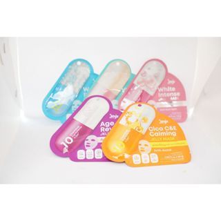Jual Joji Cica C&E Calming Jelly Mask MIX 1 ( 5 Pcs ) | Shopee Indonesia