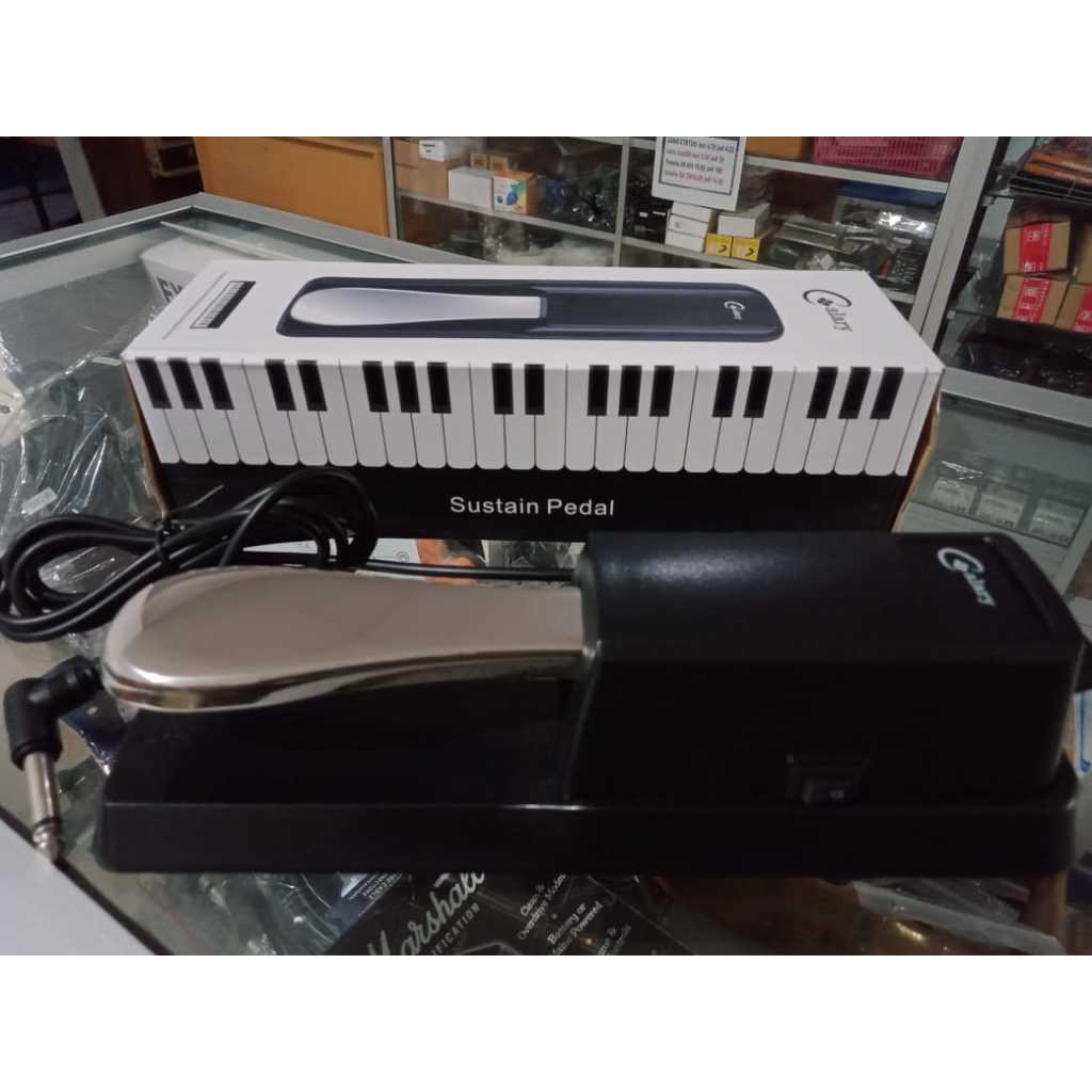 Jual Pedal Sustain Calary untuk perpanjang suara nada keyboard | Shopee ...