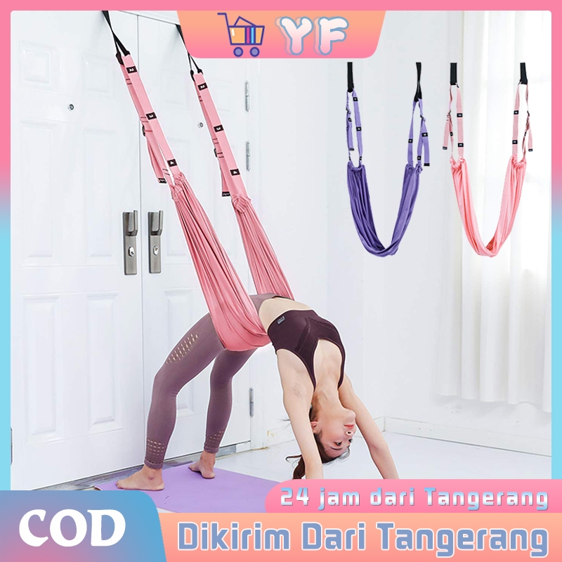 Jual Tali Yoga / Swing Yoga Set / Alat Aerial Yoga / Tidak Ada ...