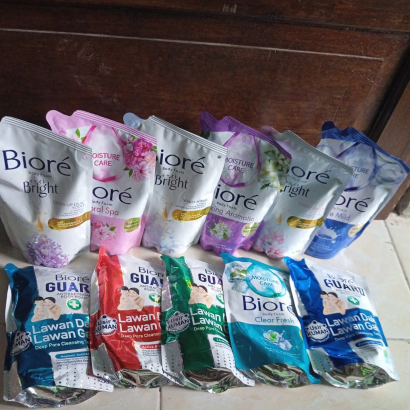 Jual biore/biore guard body wash refill 400/450 ml | Shopee Indonesia