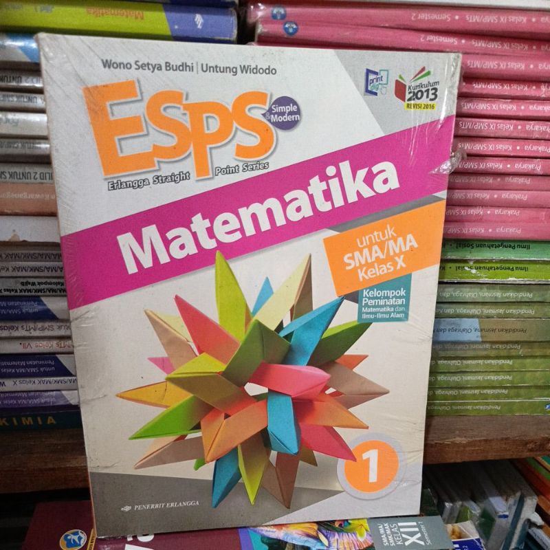 Jual BUKU ESPS MATEMATIKA KELAS 1-10/X SMA ERLANGGA | Shopee Indonesia