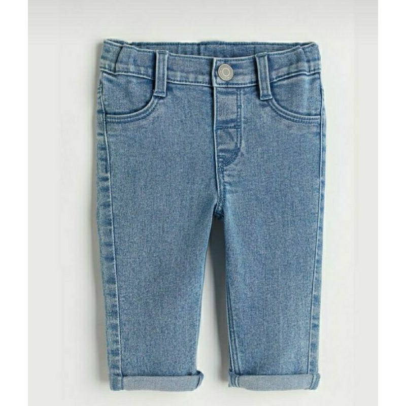 Jual H&M original denim jeans kids baby anak 3-4y atau size 104 preloved | Shopee Indonesia
