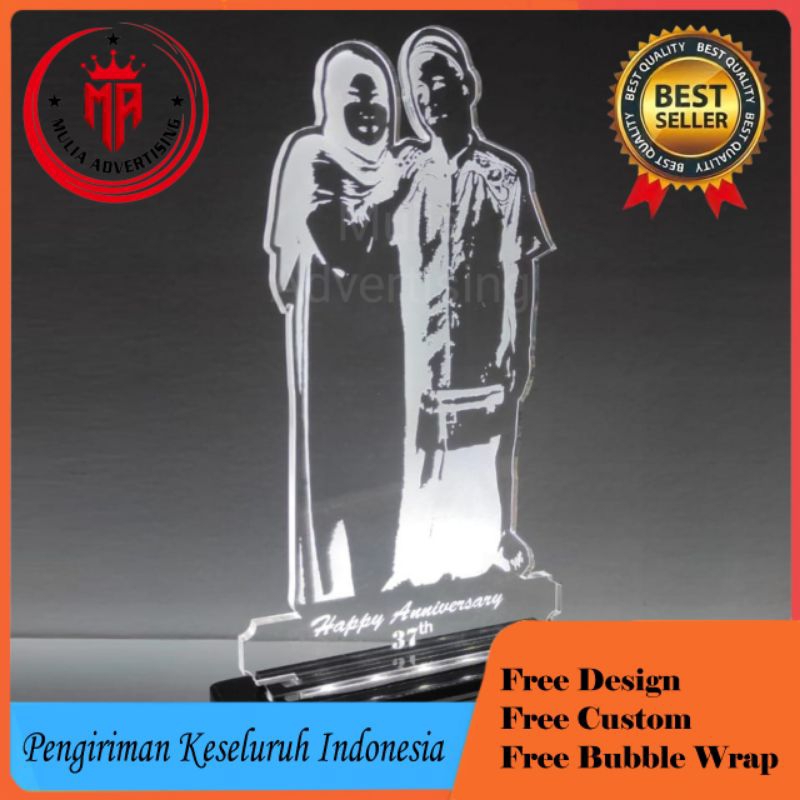 Jual Plakat akrilik lampu | Plakat lampu | Plakat lampu custom | Plakat ...