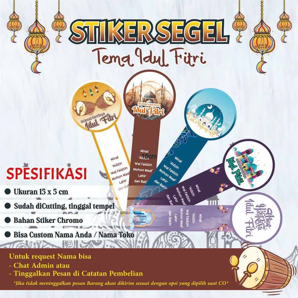 Jual Stiker Toples Segel / Stiker Segel Stik uk. 15x5 cm / Stiker ...