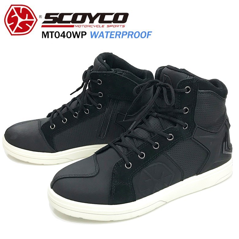 Jual Sepatu Scoyco MT 040 WP / Sepatu Touring Casual Riding Boot ...