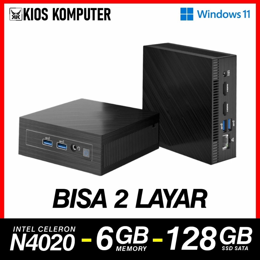 Jual NUC GOLITE 11-MINI PC INTEL CELERON N4020 6GB D4 128GB 1TB SSD ...