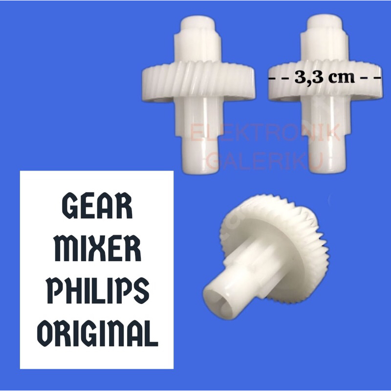 Jual GEAR MIXER BLENDER “PHILIPS” ORG IGM-002 (PER SET) | Shopee Indonesia