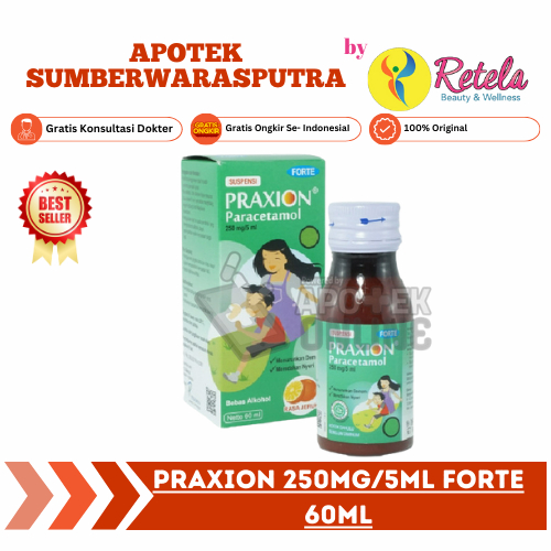 Jual PRAXION 250MG/5ML FORTE 60ML | Shopee Indonesia