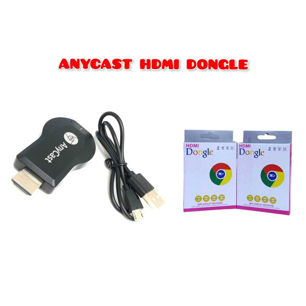 Jual Anycast Wifi Display receiver HDMI Dongle Wireless plus Kabel Wifi ...