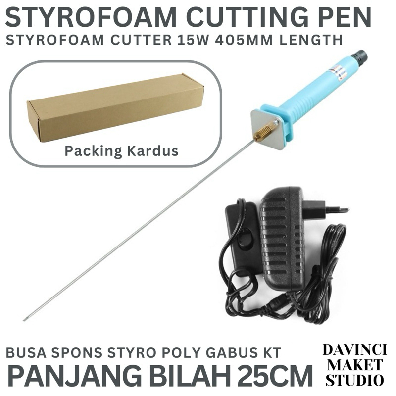 Jual (CT25) Styrofoam Cutter Pen 15w 405mm - Pemotong Busa Pisau Ukir ...