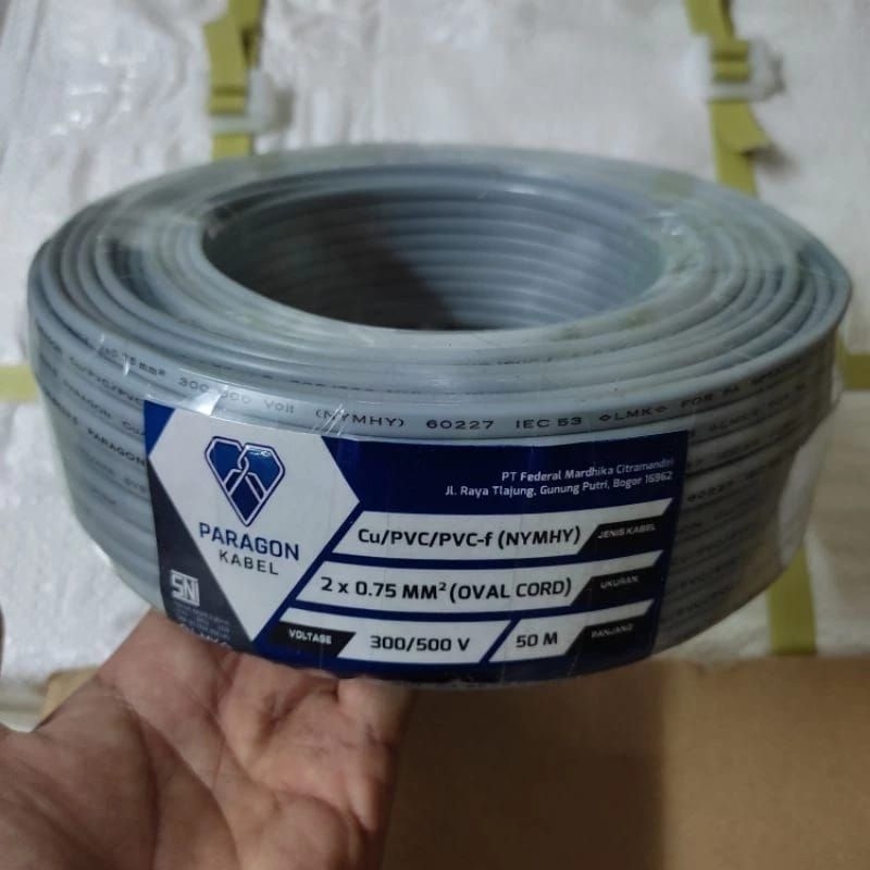 Jual Kabel Speaker Toa Paragon 2 x 0,75mm 50 Meter | Shopee Indonesia
