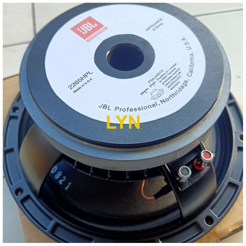 Jual SPEAKER FULL RANGE JBL 10 INCH JBL 10/2265HPL KARAKTER MID LOW ...