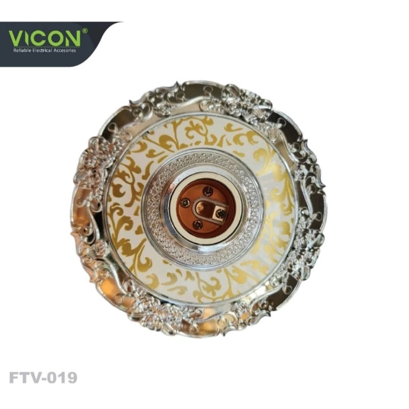 Jual FITTING LAMPU PLAFON PVC GYPSUM KALSIBORD GRC FITING LAMPU ORNAMEN ...