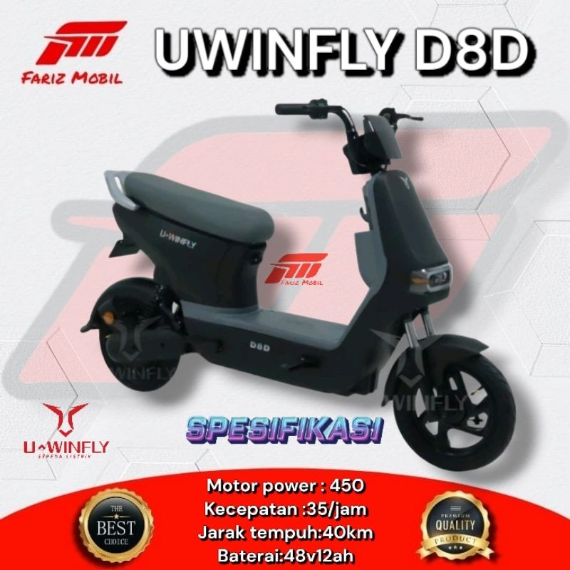 Jual sepeda listrik uwinfly D60 / m70 / sepeda listrik uwinfly ...