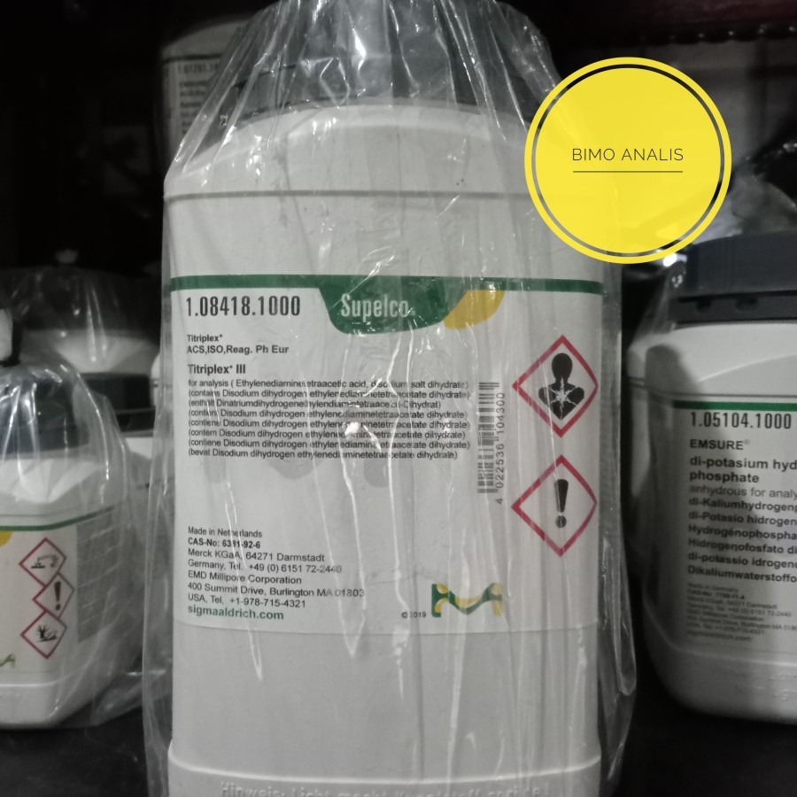 Jual TITRIPLEX III 1 KG MERCK 108418 | EDTA | Disodium Edta / EDTA 1KG ...
