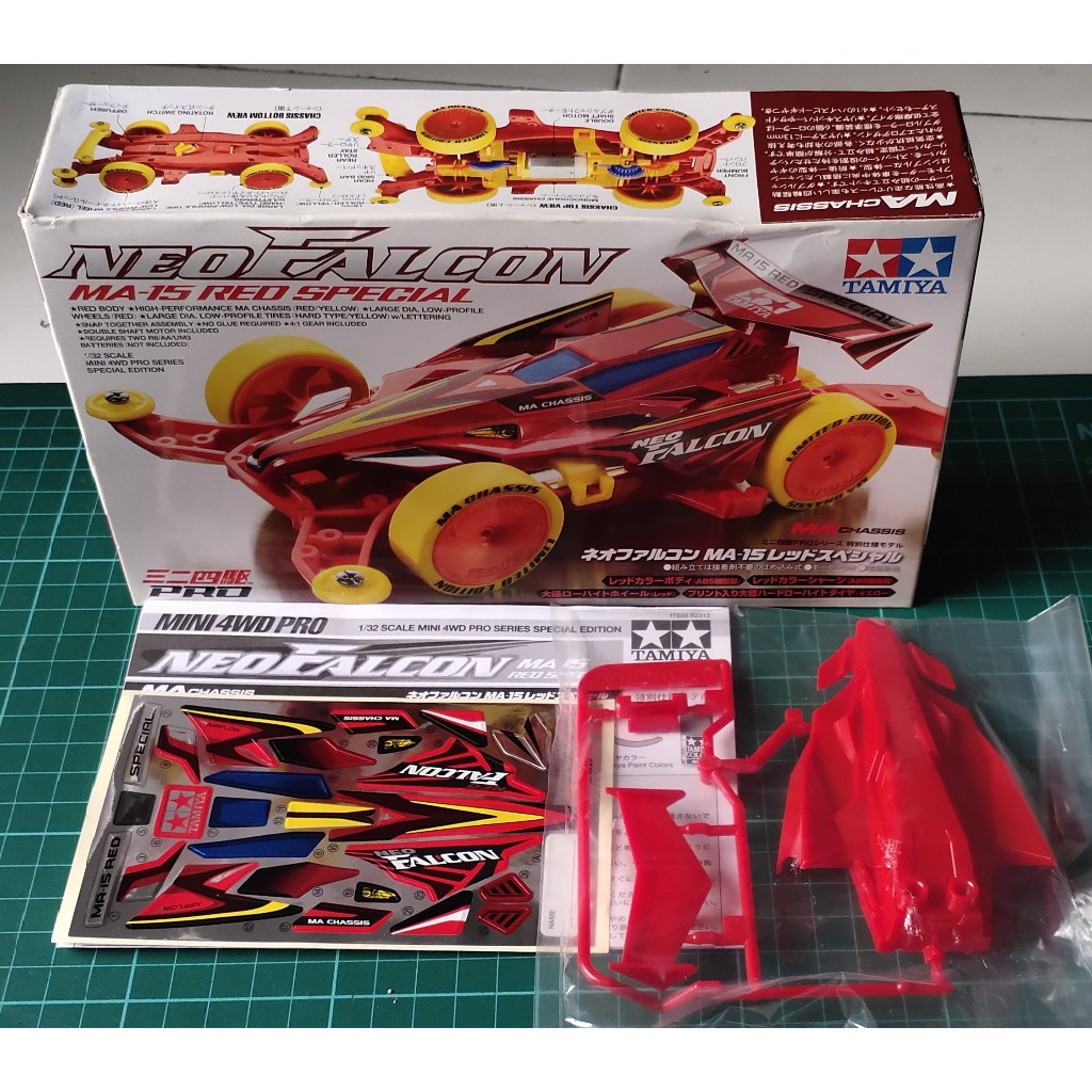 Jual Tamiya 92313 Body Neo Falcon MA-15 Red Special | Shopee Indonesia