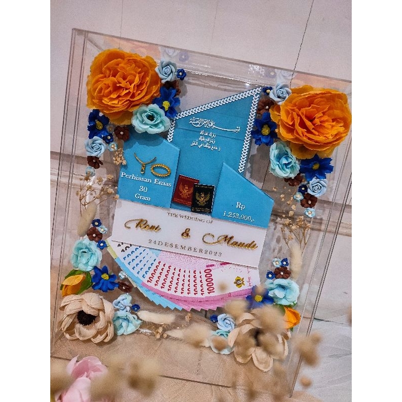 Jual [Simbolis Mahar Murah] Simbolis Mahar Full Akrilik | Shopee Indonesia