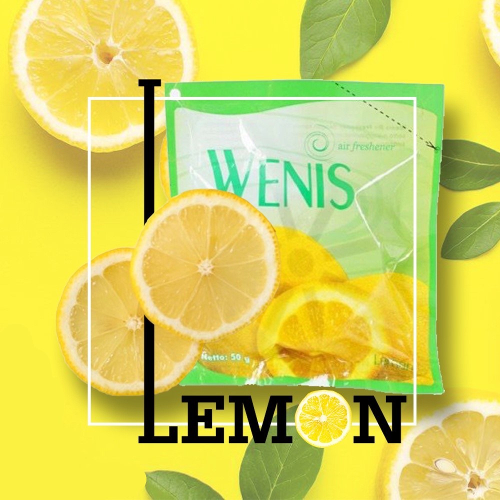 Jual PENGHARUM RUANGAN GANTUNG WENIS AROMA LEMON / Penghilang Bau Di ...