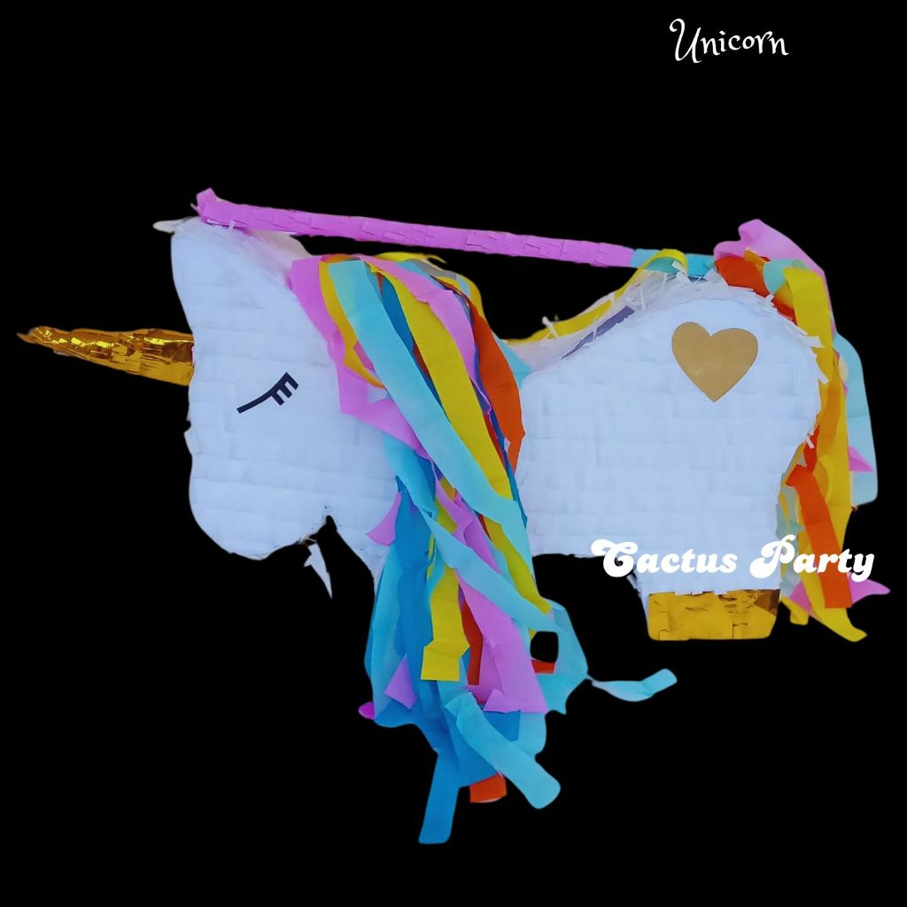 Jual Pinata Pukul/Pinata Tarik Ulang Tahun Motif Unicorn Full Body ...