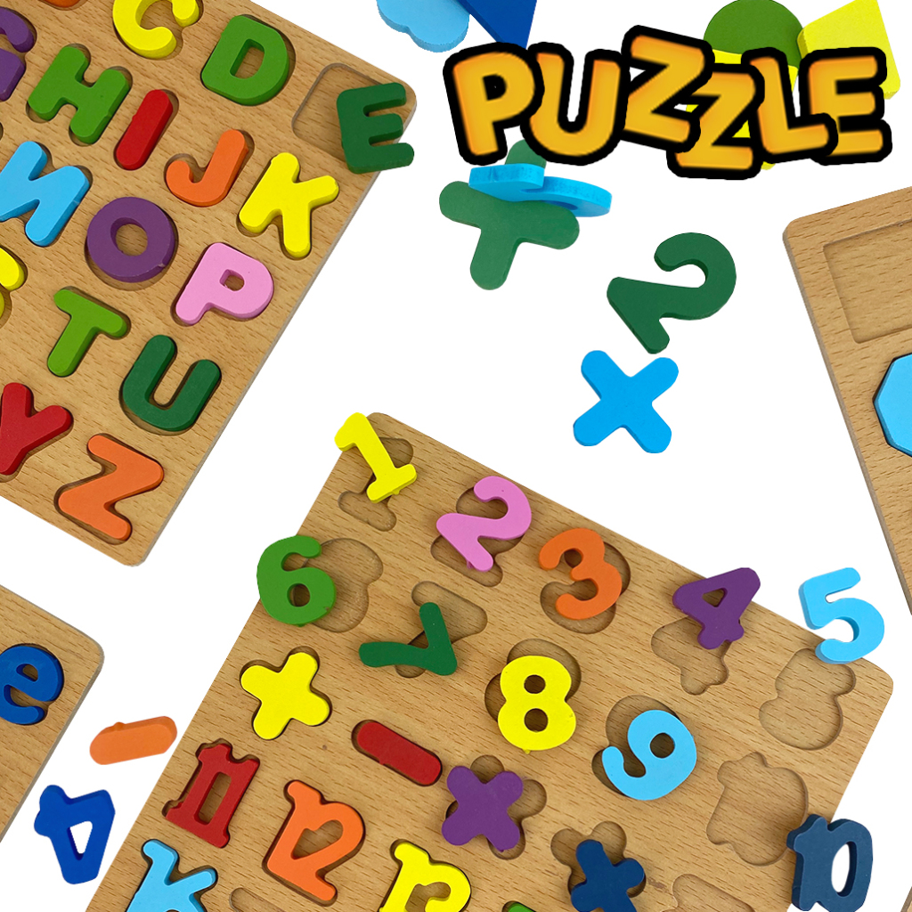 Jual Mainan Edukasi Anak Puzzle/ Mainan Anak Puzzle Kayu 2121A | Shopee ...