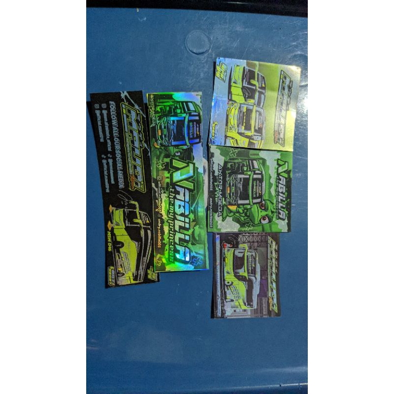 Jual Stikerr Bus Maudi Dan Nabilaa ORI | Shopee Indonesia