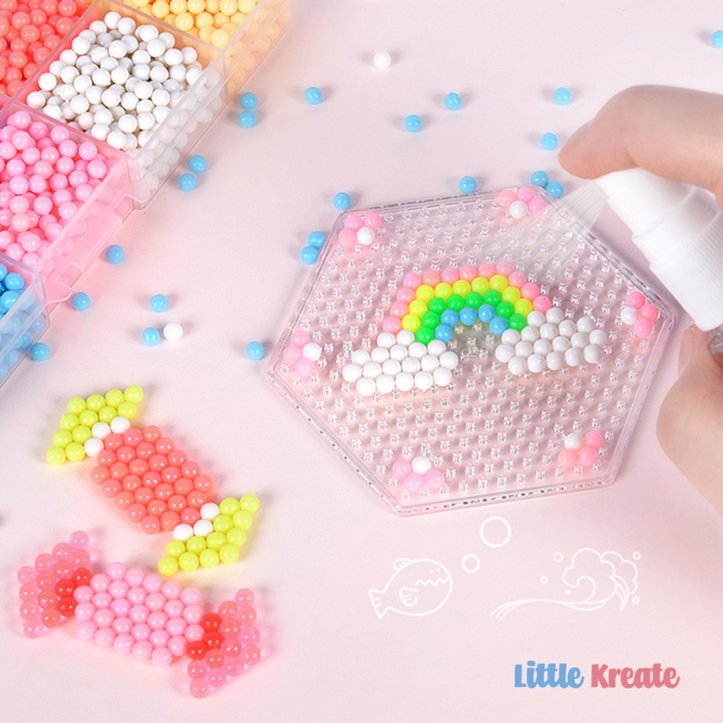 Jual Mainan Edukasi - DIY beads - Mainan manik air / Manik Aqua - Water ...