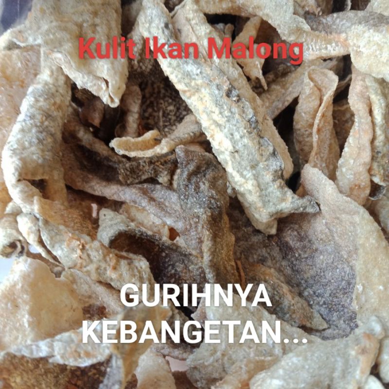 Jual Kerupuk kulit ikan remang/malong (siap saji) | Shopee Indonesia