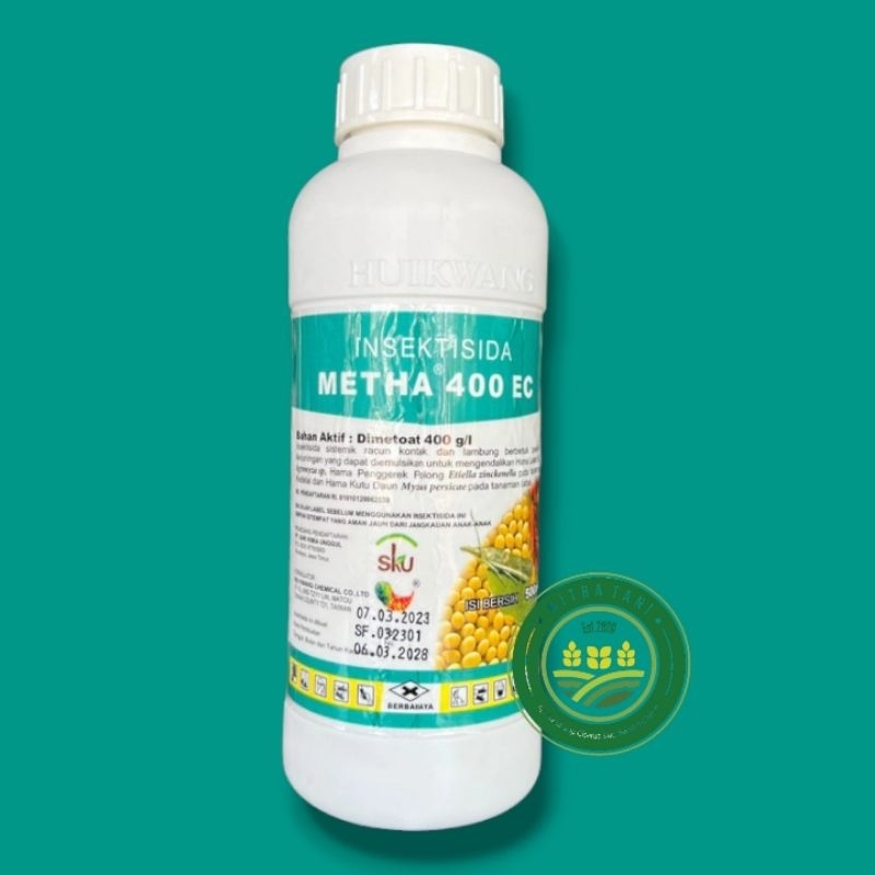 Jual INSEKTISIDA METHA 400 EC 500 ML | Shopee Indonesia
